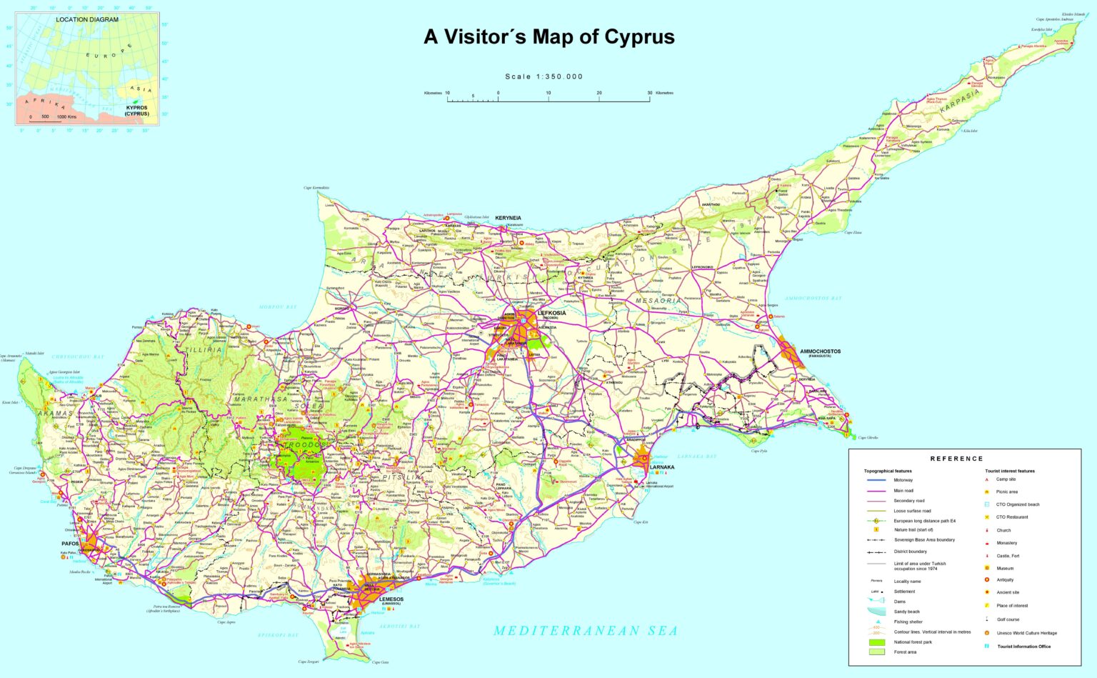 MAPS OF CYPRUS